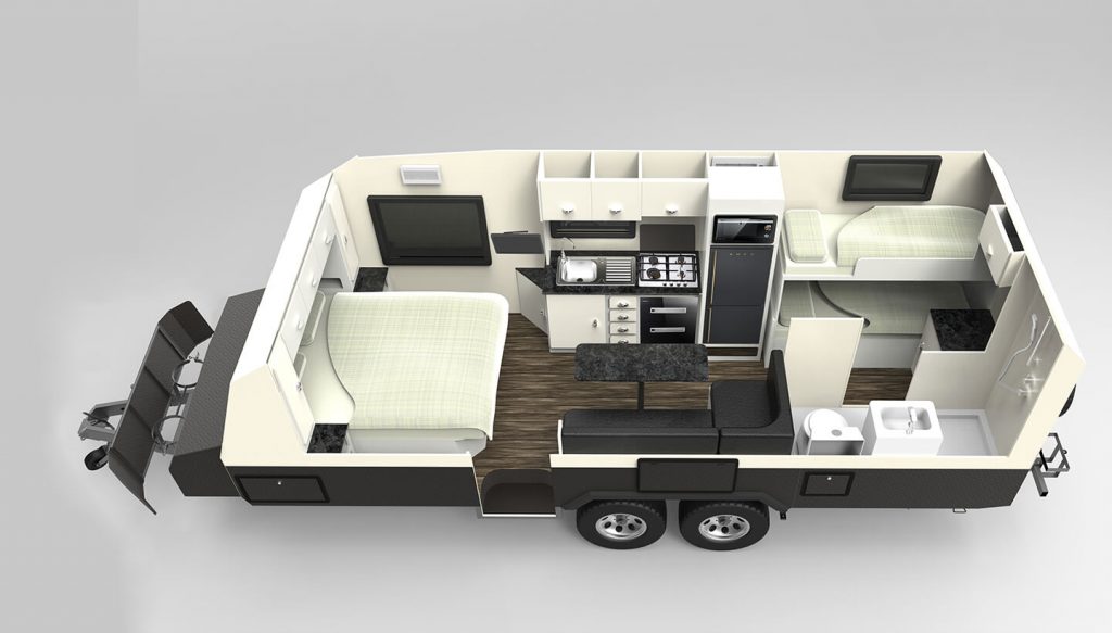 22ft Off Road Caravan - Ecocampor