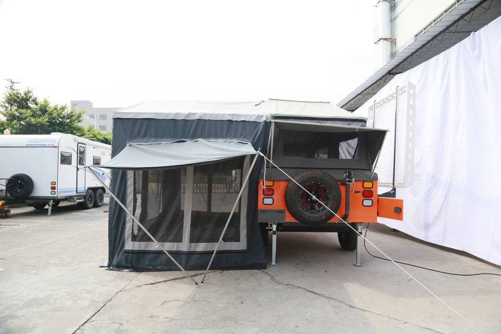 Forward Folding Trailer - Ecocampor