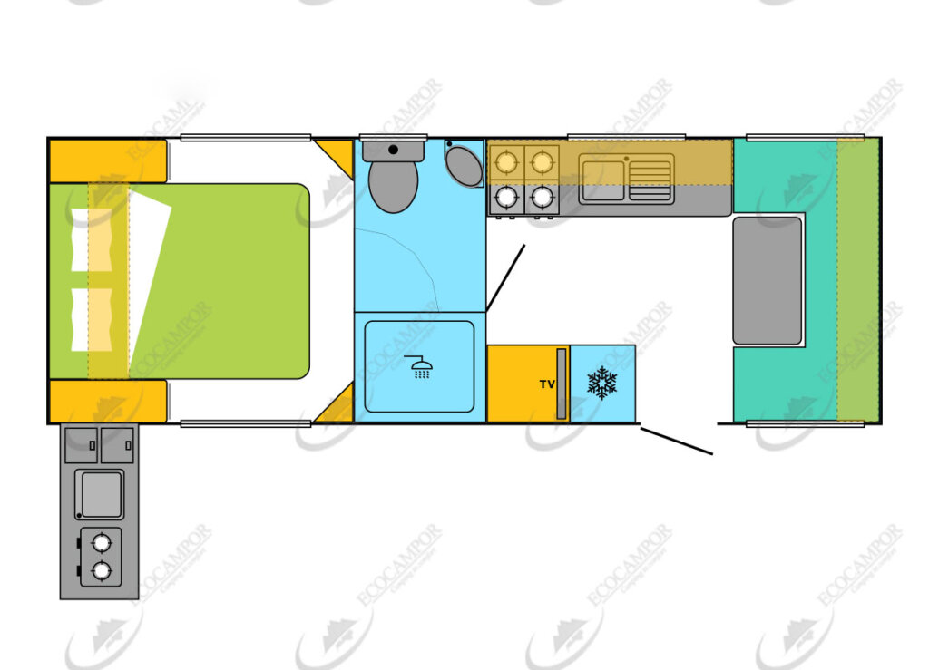 22ft Off Road Caravan - Ecocampor